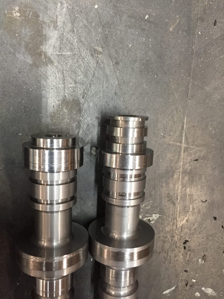 Cam core lathe work finished. | Datsun works